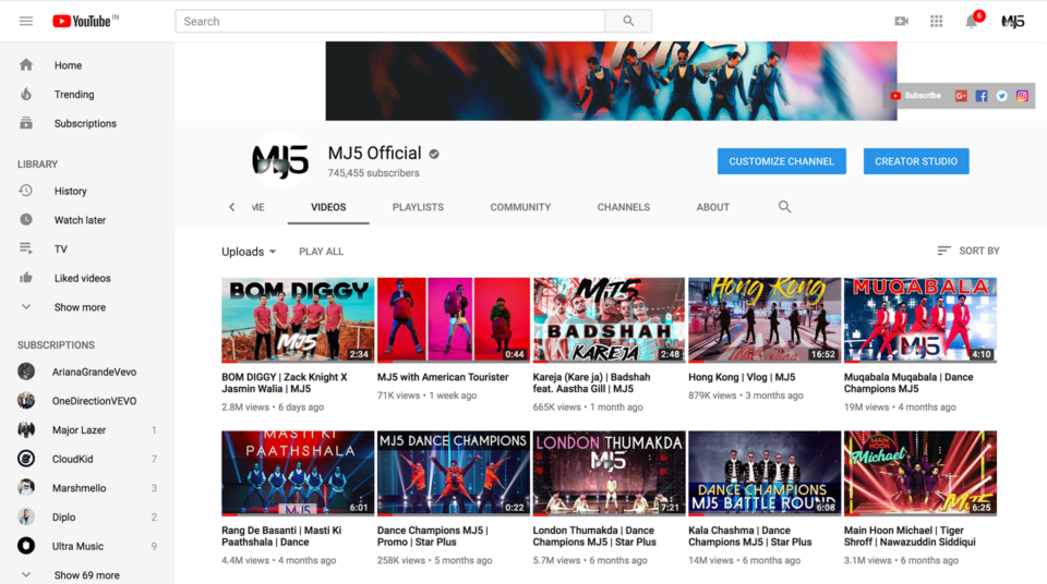 MJ5 - Moonwalk Magicians - Dance Champions